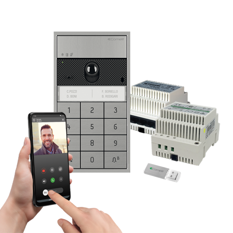 Video domofonski komplet ULTRA VIP set Comelit z Aplikacijo - Integrator